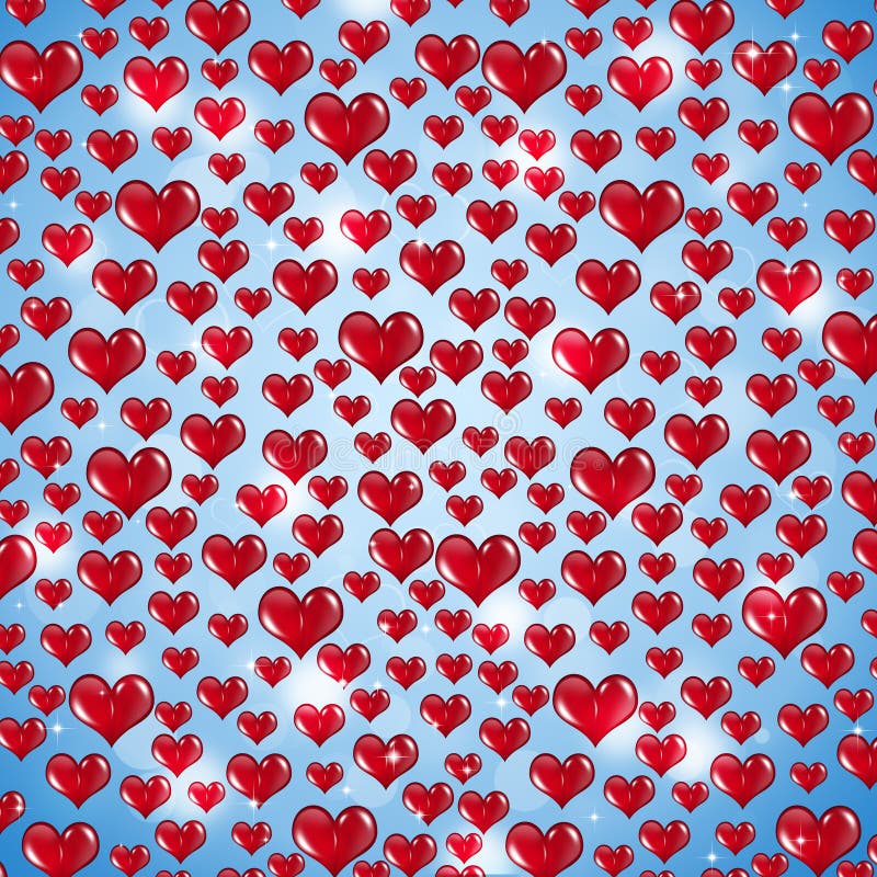 Red Hearts Everywhere Stock Illustrations – 15 Red Hearts Everywhere ...