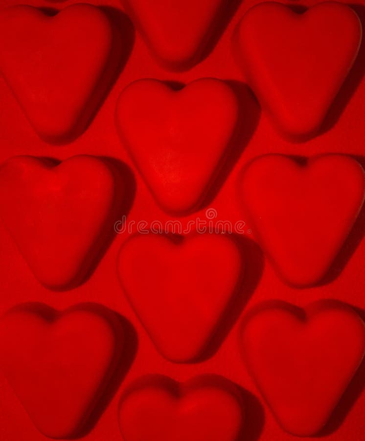 Red hearts flaring texture stock photo. Image of abstract - 105180032