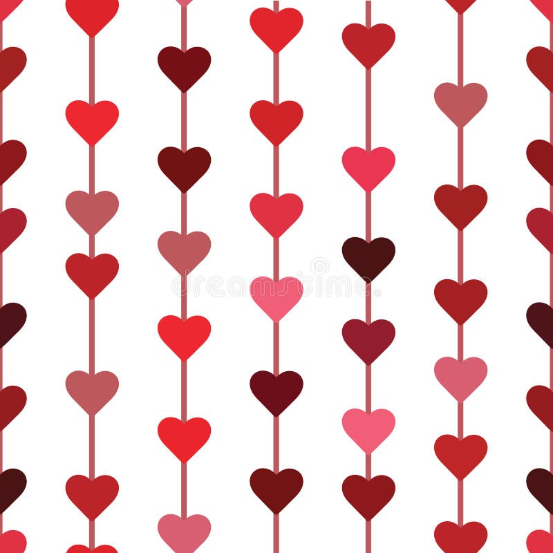 Vertical Heart Seamless Pattern Stock Illustrations – 1,743 Vertical ...