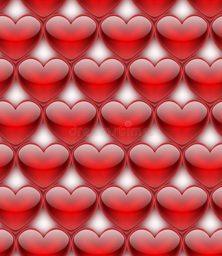 Red hearts stock illustration. Illustration of backdrop - 36663603