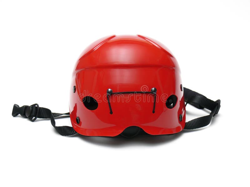Climbing/caving helmet stock image. Image of climbing, white - 101233