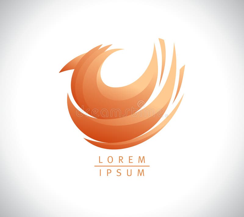 Red hen logo design stock vector. Illustration of template - 274140919