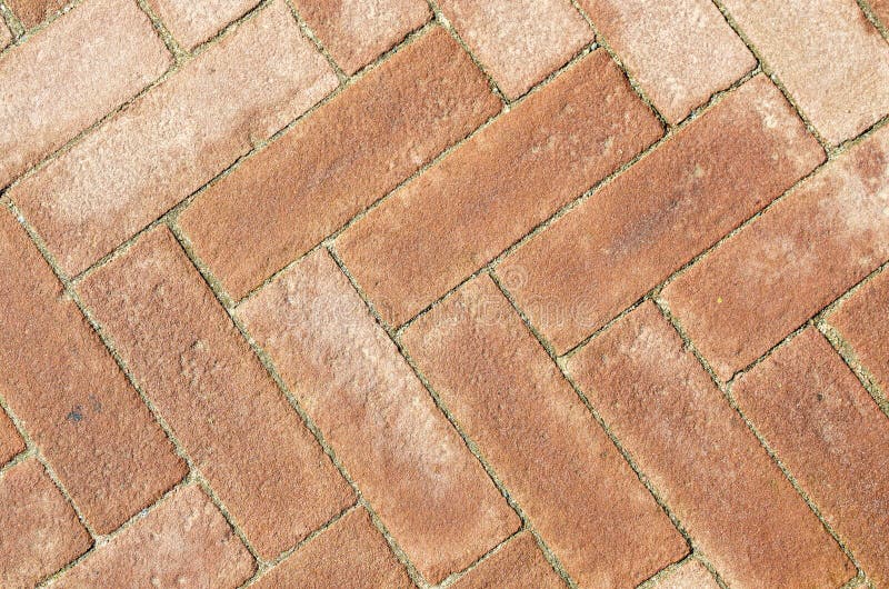 Red Herringbone Pattern Tile Background with Textured Surface and ...