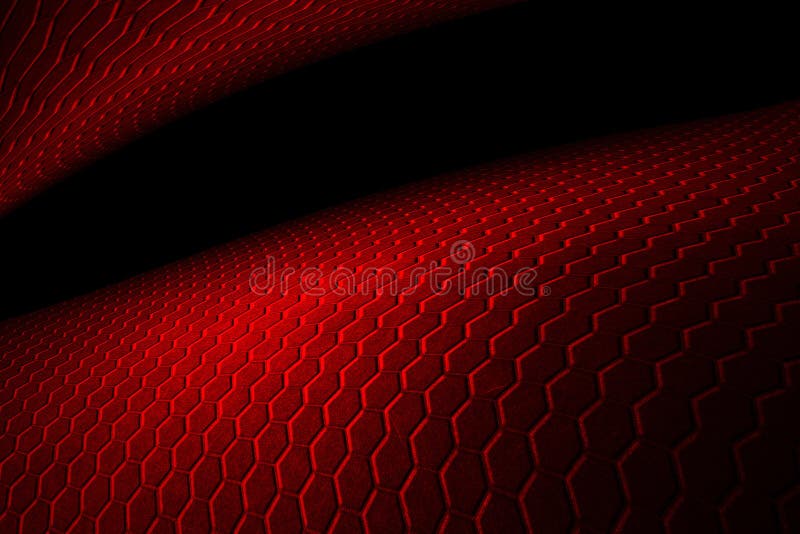 Red Hexagon Background and Texture. Stock Illustration - Illustration ...