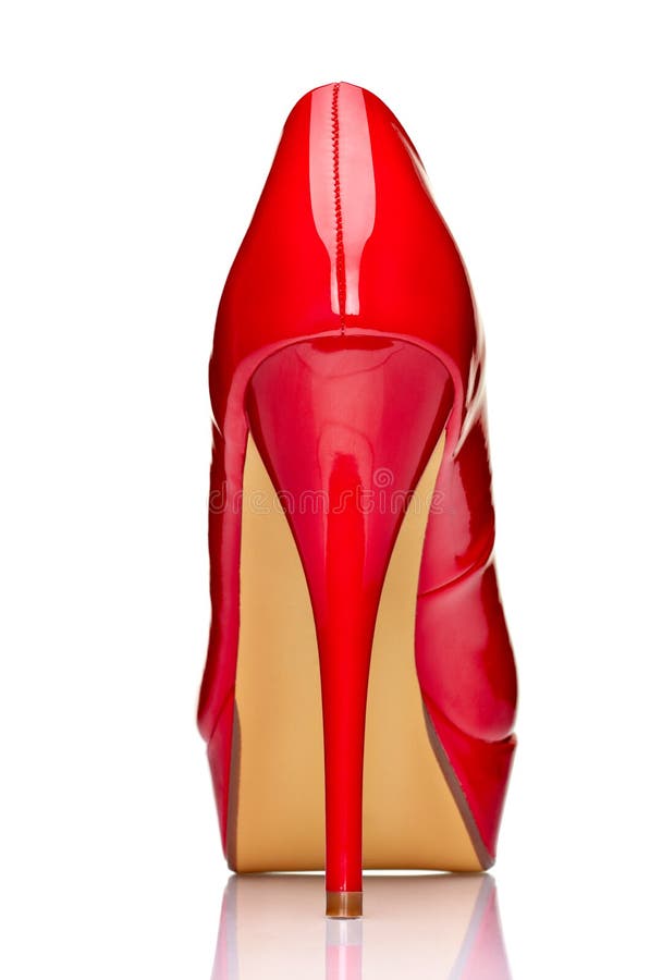 Red high heel shoes stock photo. Image of luxury, background - 24713982