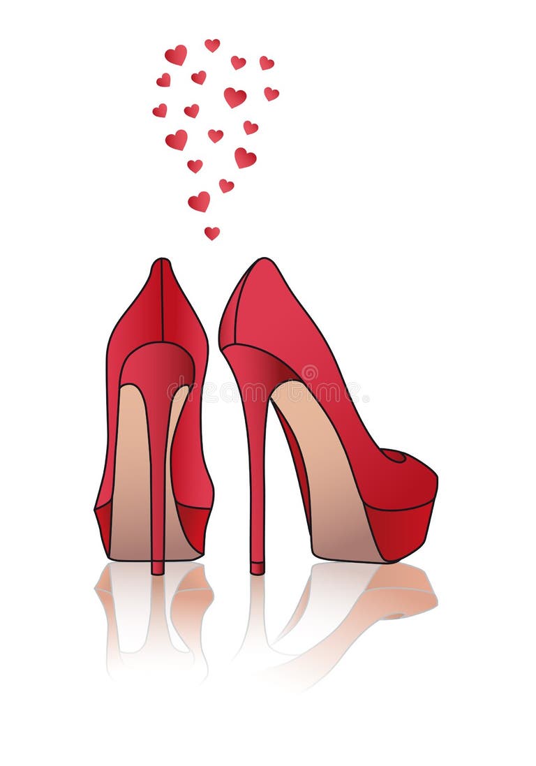 High Heel Shoes Vector Stock Illustrations – 9,408 High Heel Shoes ...