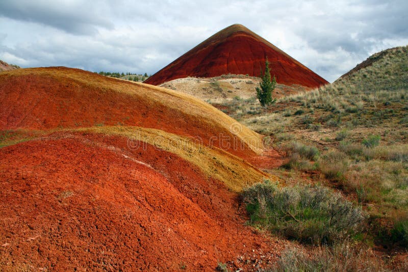 Red Hill stock photo. Image of badlands, famous, clay - 19655346