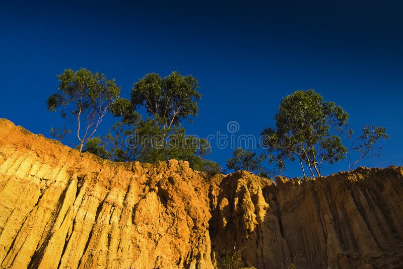 Red hills stock photo. Image of soil, hillock, tour, evening - 7408590