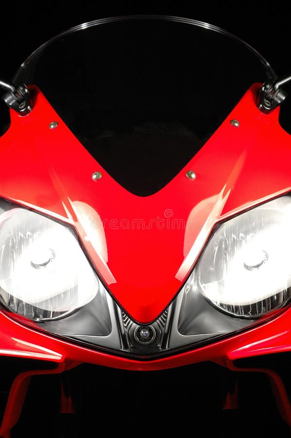 Red Honda CBR stock photo. Image of motorcycle, motorbikes - 599760
