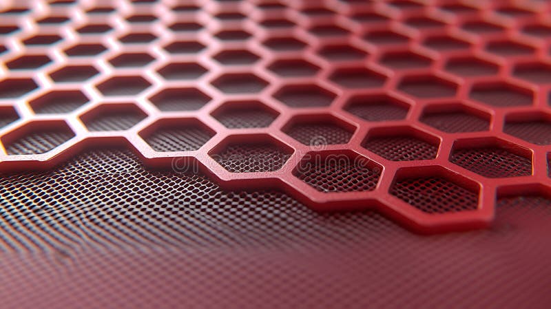 Red Honeycomb Abstract Texture Background - Abstract Backgrounds Stock ...