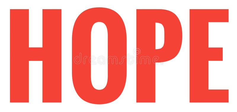 Red Hope Sign Header Background Illustration Stock Illustration ...