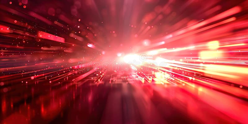 Red Horizon Abstract Background Stock Photo - Image of evening, nature ...