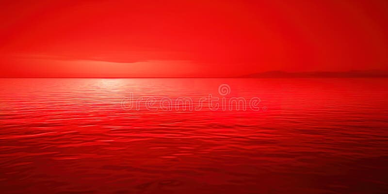 Red Horizon Abstract Background Stock Photo - Image of blue, dramatic ...