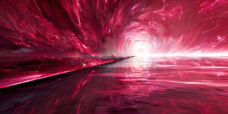 Red Horizon Abstract Background Stock Photo - Image of beauty, summer ...