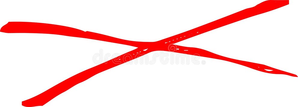 Horizontal Cross Mark Illustration Stock Illustrations – 231 Horizontal Cross Mark Illustration ...