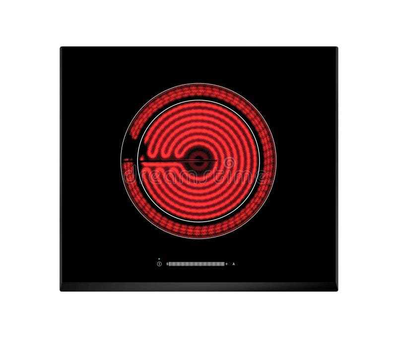 Red hot hotplate stock photo. Image of heat, ring, consumption - 254387692