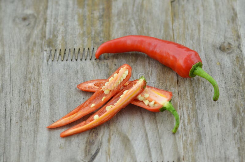 Chili Cut Half Stock Images - Download 1,632 Royalty Free Photos