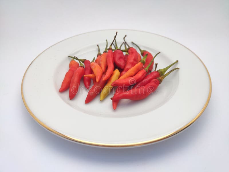 Peppers on plate stock photo. Image of closeup, food - 16658978