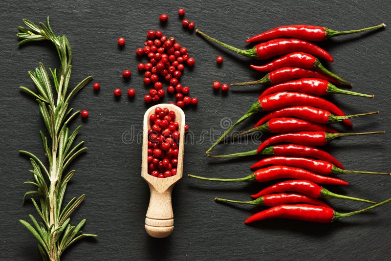 Red and Green Chili Peppers Stock Image - Image of healthy, color: 9144409