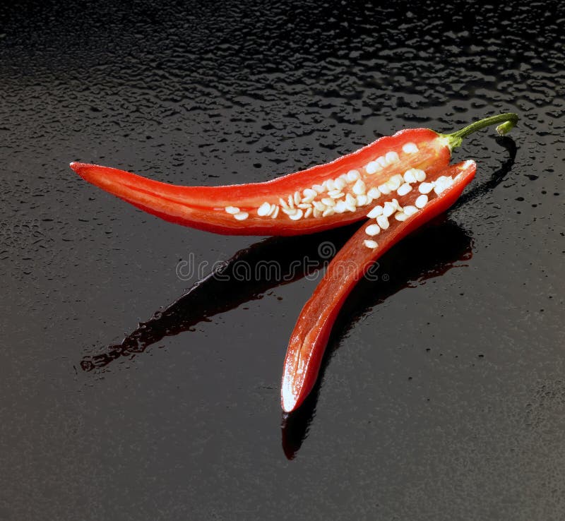 Red hot chili stock photo. Image of plant, keen, cayenne - 36228716