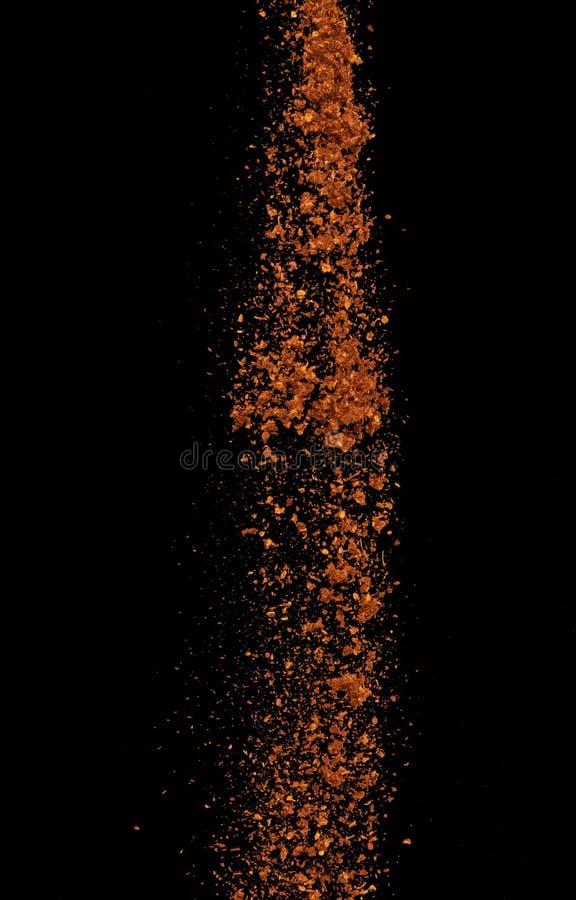 Red Hot Chilli Flying Explosion, Red Grain Chilli Explode Abstract ...