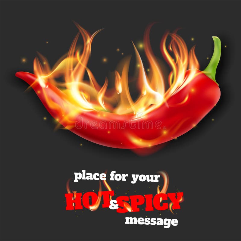 Chili Cook-of Poster Template with Cauldron Above Fire Stock Vector ...