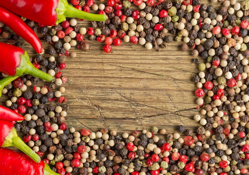 Red Hot Chilli Peppers Frame Stock Photo - Image of isolated, food ...