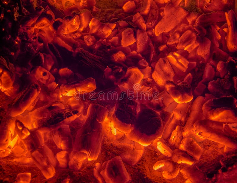 Red hot coals stock image. Image of details, snug, burning - 13128449