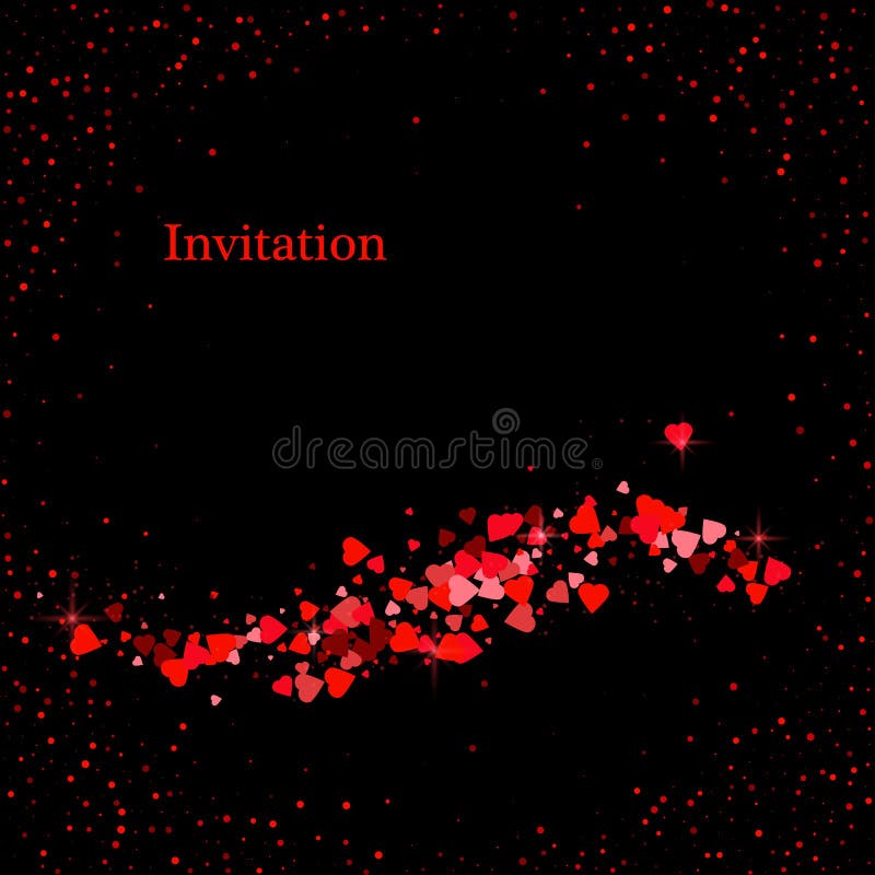 Red Hot Color Light Background Curve Line Technology Digital Lighting ...