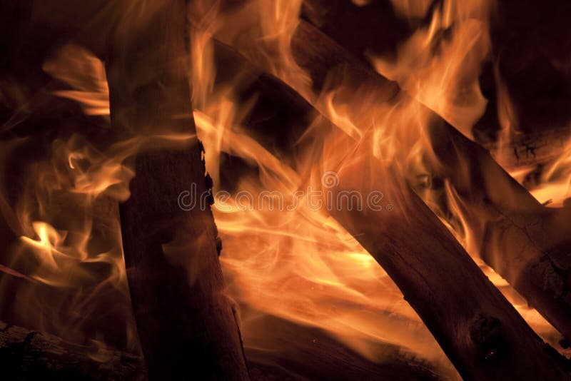 Red Hot Embers of a Camp Fire Stock Photo - Image of scenery, fuel ...