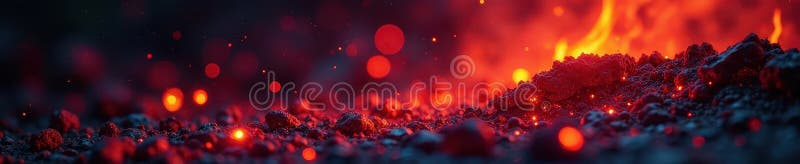 Red-hot Embers, Glowing Intensely, Scattered Pattern, Hot, Charcoal ...