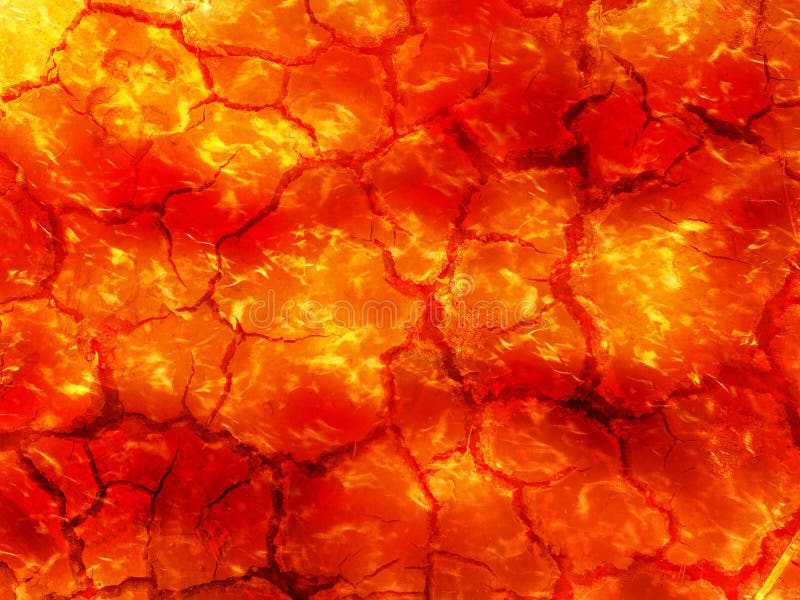 Red Hot Fire Pattern Background Stock Illustration - Illustration of ...