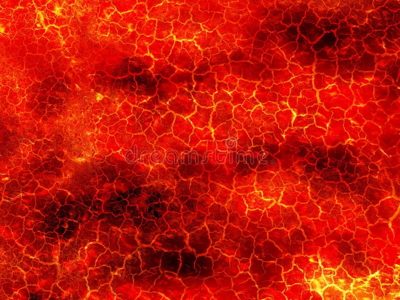 Red Hot Lava Pattern Background Stock Illustration - Illustration of ...