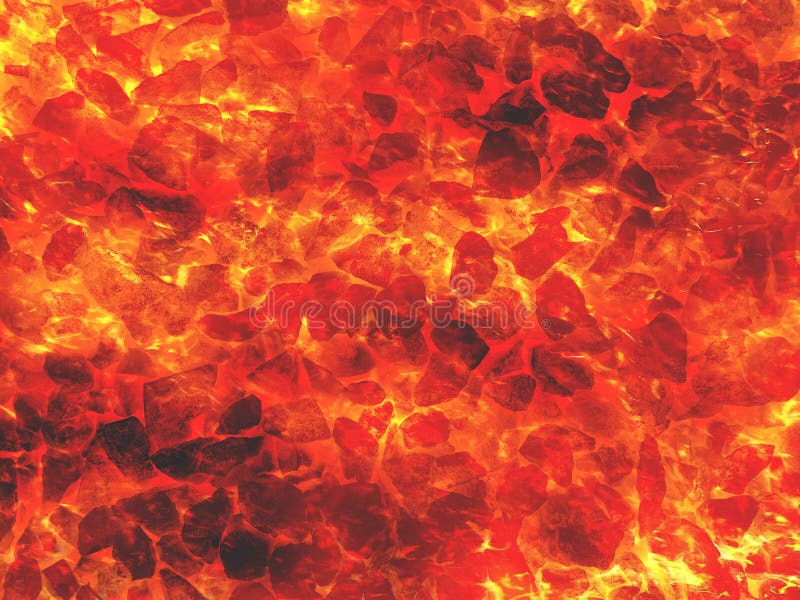 Red Hot Lava Pattern Background Stock Illustration - Illustration of ...