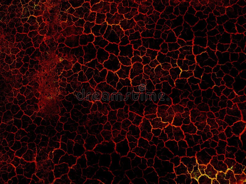 Red Hot Lava Pattern Background Stock Illustration - Illustration of ...