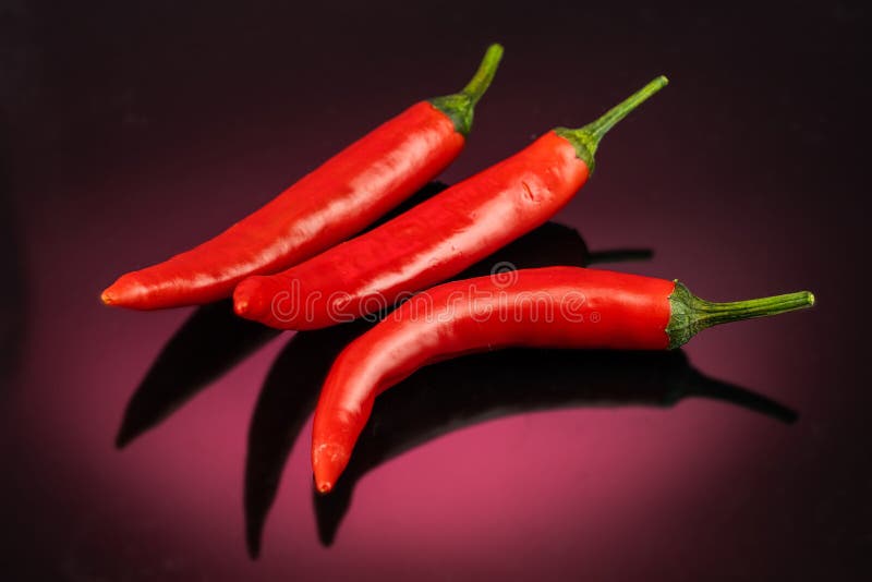 Long red chili peppers stock photo. Image of vegetable - 20396486