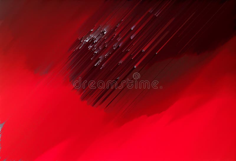 Red hot meteor shower stock illustration. Illustration of atmosphere ...
