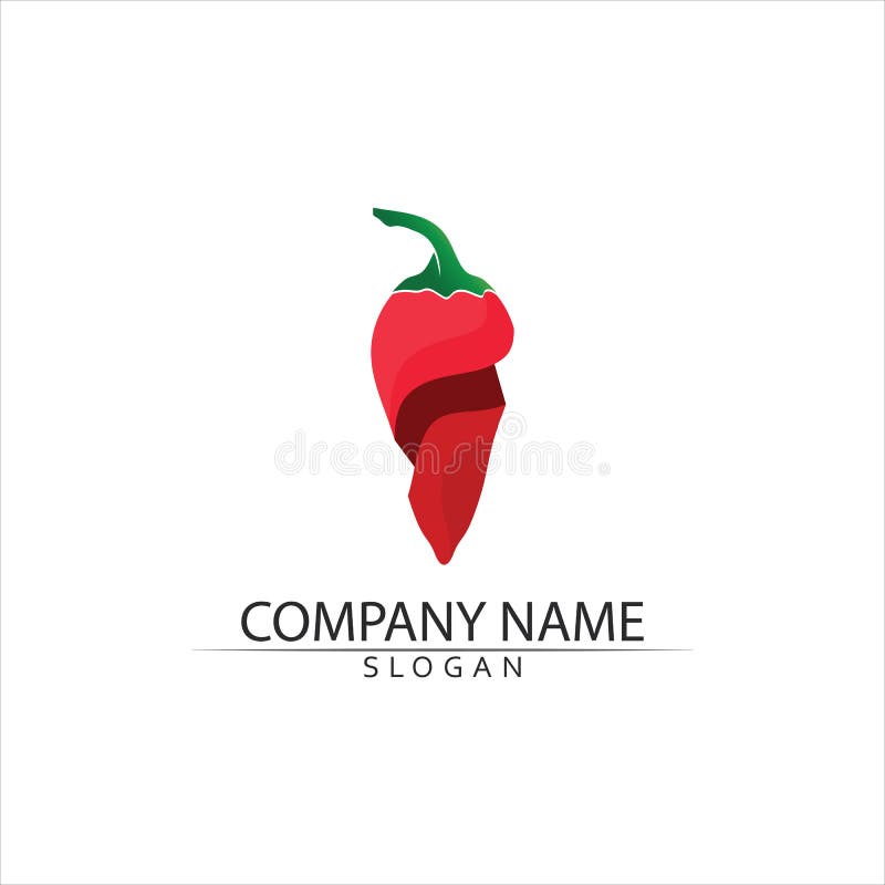Red Hot Natural Chili Icon Vector Illustration Stock Vector ...