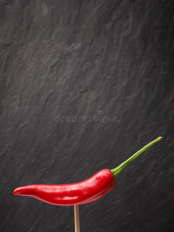 Red hot pepperoni stock photo. Image of slate, food, cayenne - 92595016