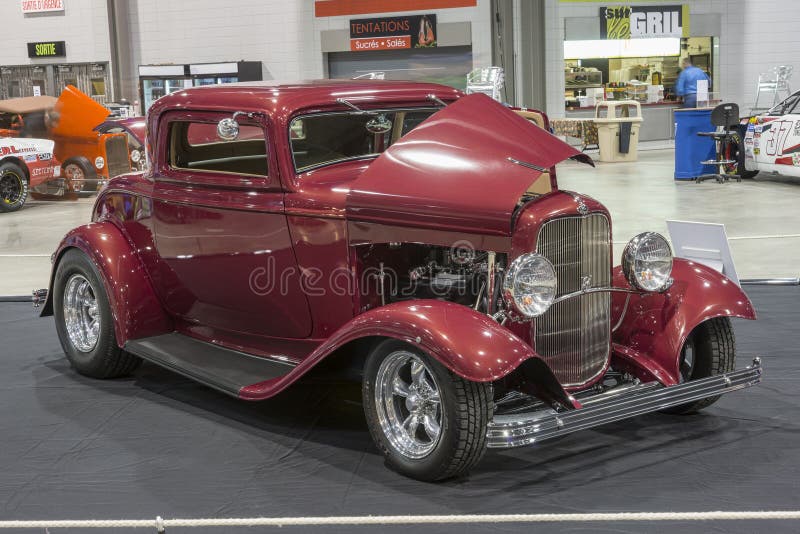 Red hot rod editorial photography. Image of machines - 91570137