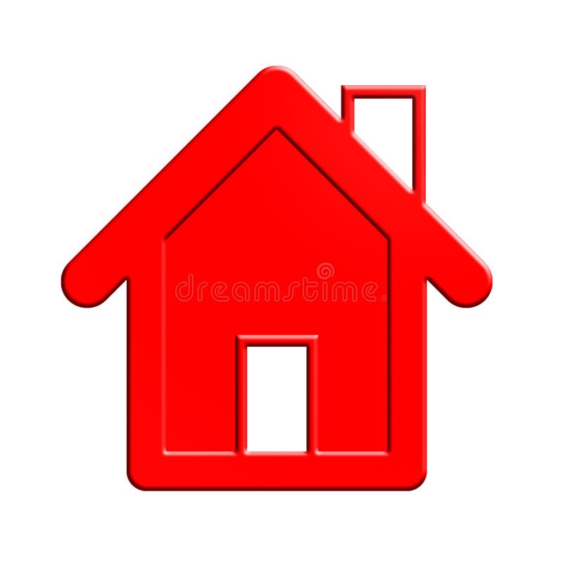 Red House Icon Png