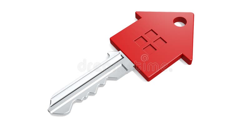 House Keys Red House Key Chain Stock Illustrations – 56 House Keys Red ...