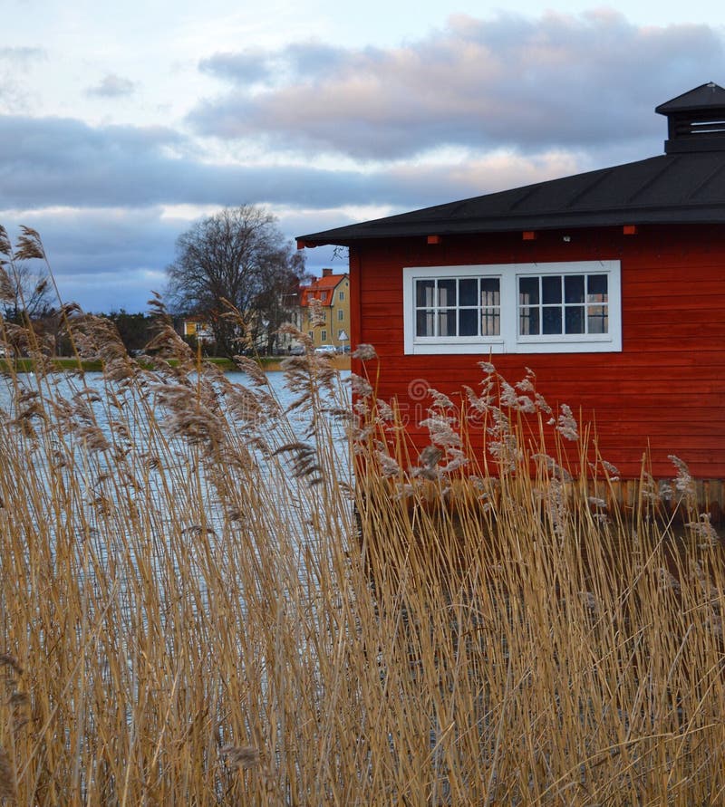 Red house stock image. Image of redhouse, nature, house - 68175007