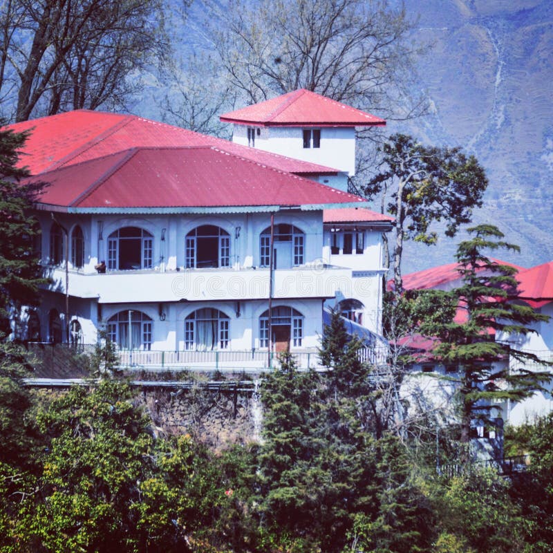 Red hut stock image. Image of view, nice, place - 74705455