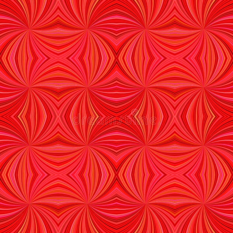 Red Hypnotic Abstract Seamless Striped Vortex Pattern Background Design ...