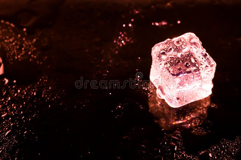 Red ice cubes stock photo. Image of background, happy - 20245834