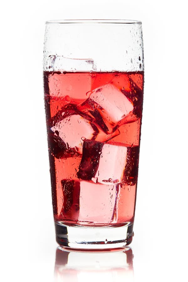 Red ice tea stock photo. Image of refreshing, background - 140469546