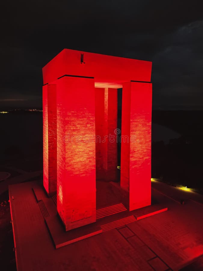 229 Illuminated Stone Pillars Night Stock Photos - Free & Royalty-Free ...