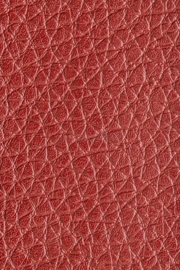 Orange Artificial Leather with Large Texture. Artificial Skin. Close-up ...