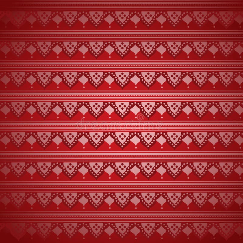 Red Indian Henna Pattern Wallpaper Stock Illustrations – 851 Red Indian ...